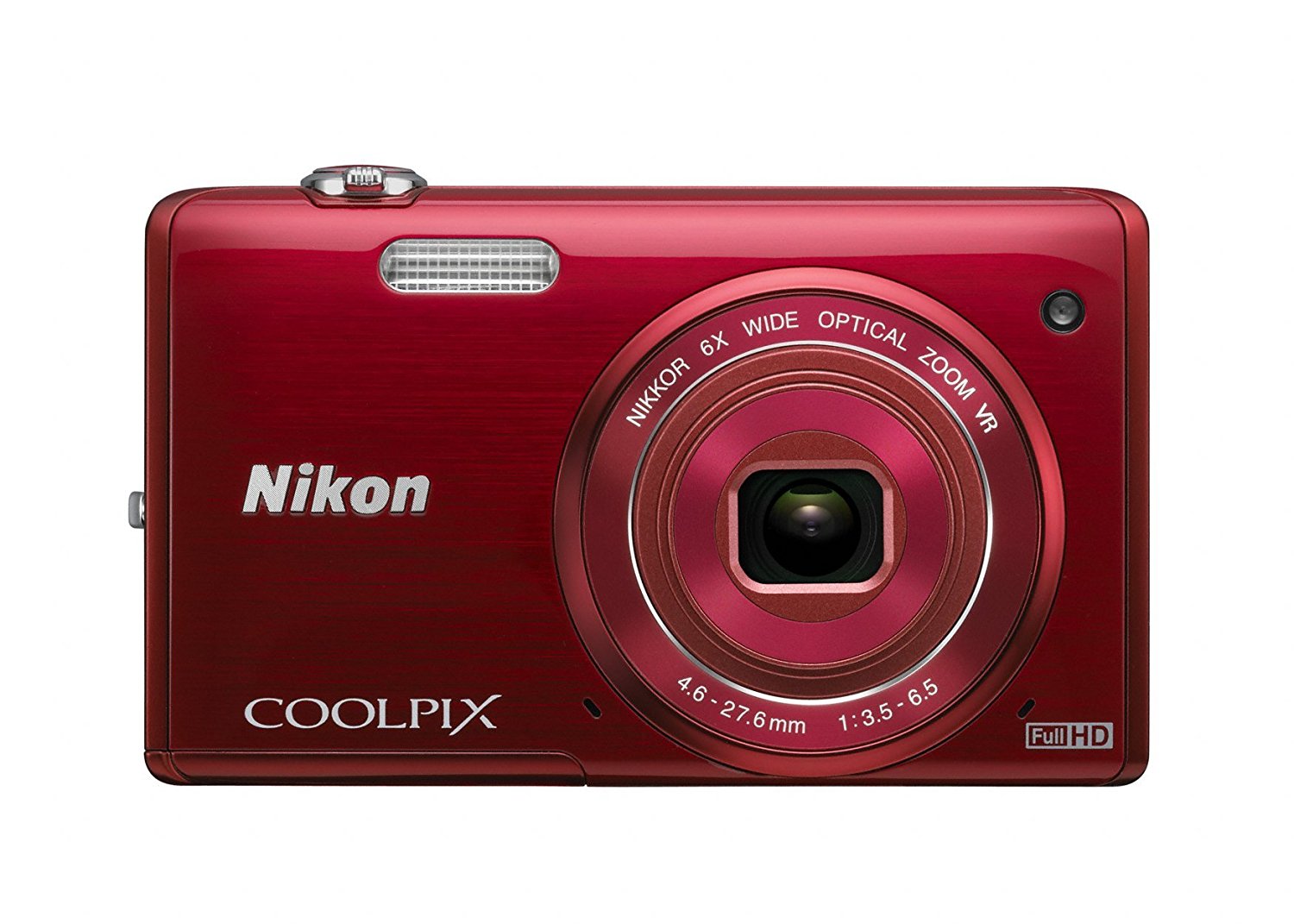 Nikon COOLPIX S5200 Wi-Fi CMOS Digital Camera with 6x Zoom Lens (Black ...