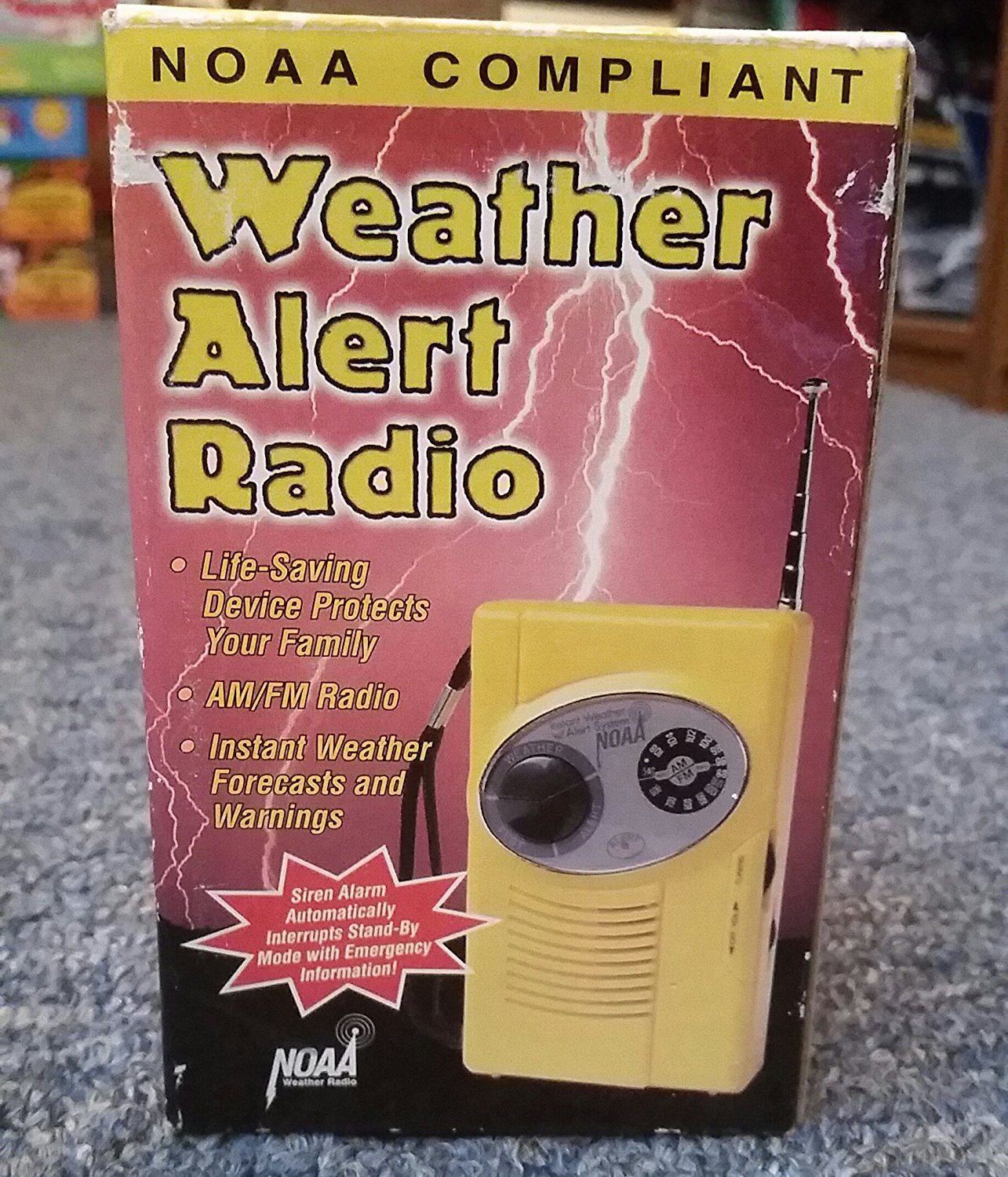 NOAA Weather Alert Radio with Case free image download