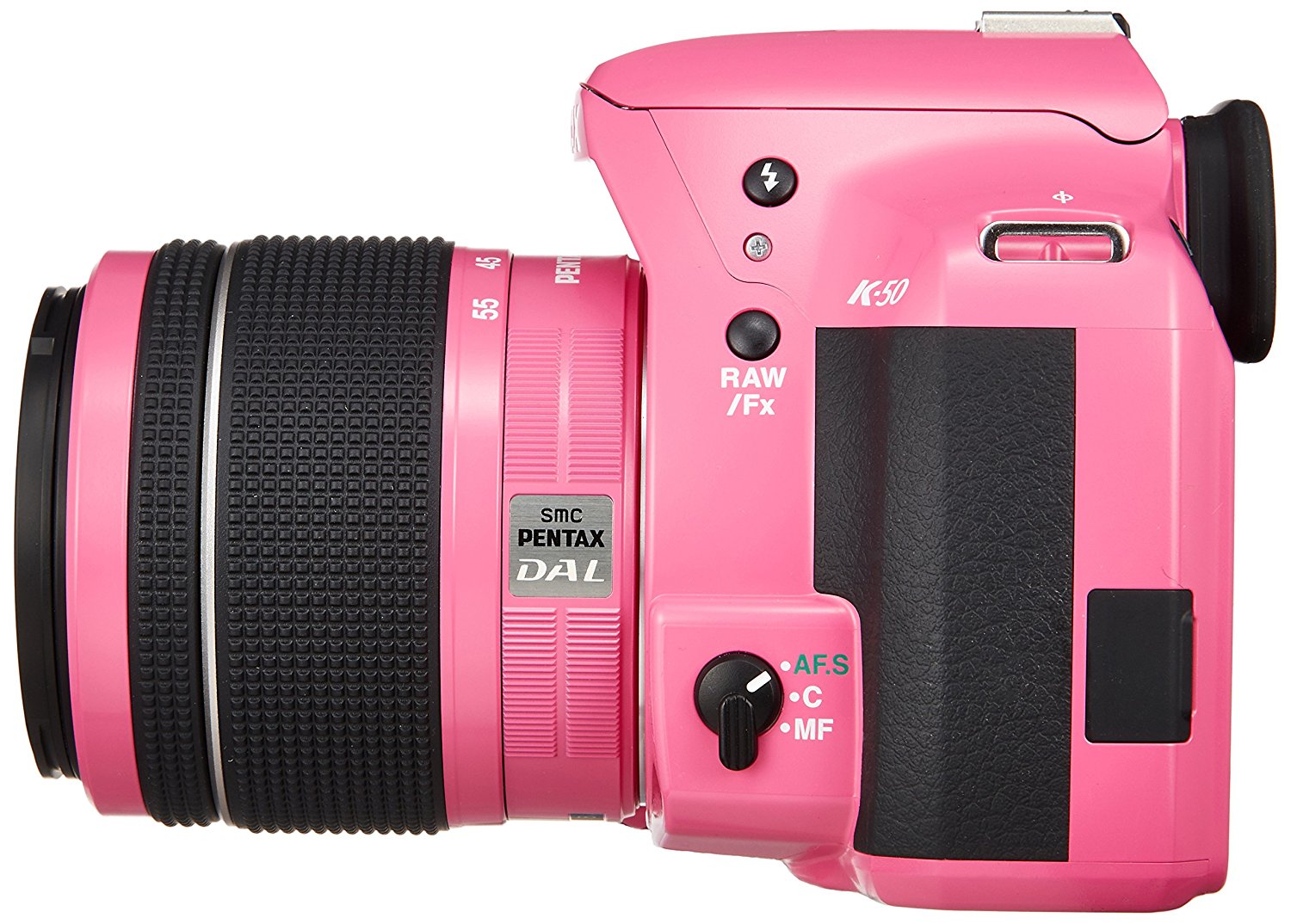 Pentax K-50 16MP Digital SLR Camera with 3-Inch LCD - Body Only (Pink ...