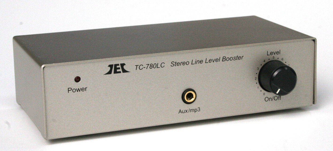 TCC TC-780LC SILVER Stereo Line Level Amp / Booster with iPod Jack free ...