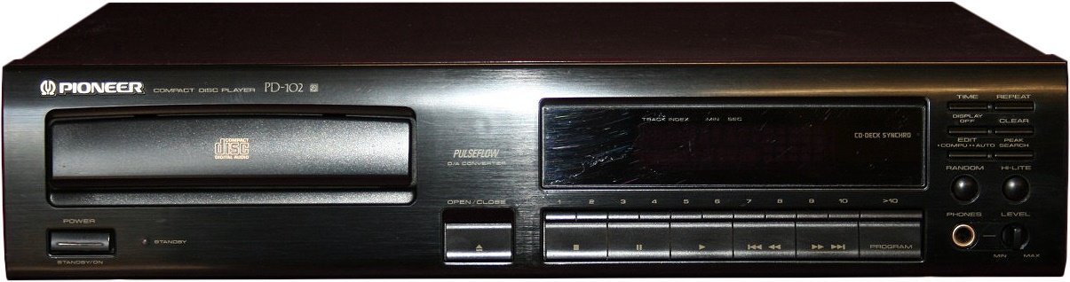 Pioneer Compact Disc Player- PD-102 free image download