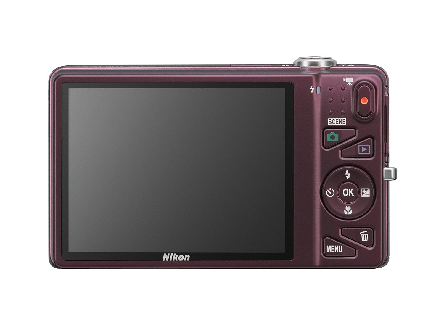Nikon COOLPIX S5200 Wi-Fi CMOS Digital Camera with 6x Zoom Lens (Black ...