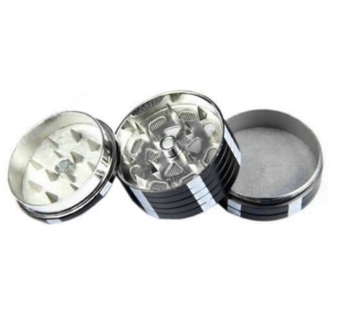1pcs Pocket Portable Grinder, Metal Alloy 3 Layers Mini Poker Chip ...