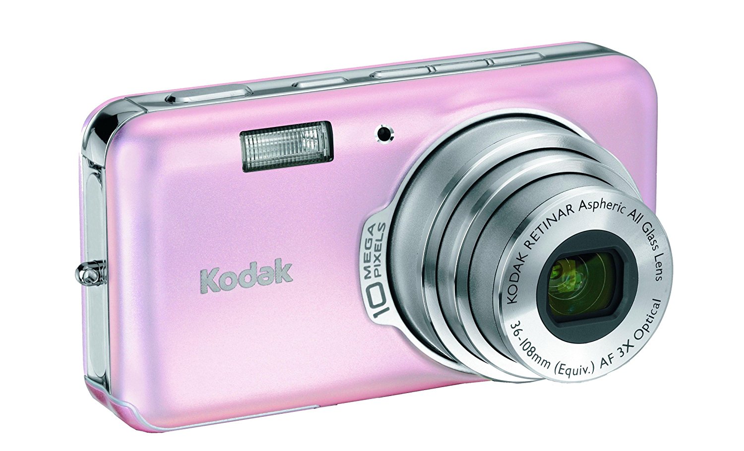 Kodak Easyshare V1003 10 MP Digital Camera with 3xOptical Zoom (Silver ...