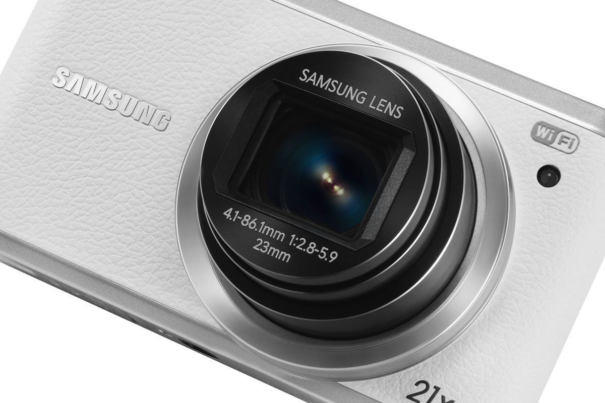 Samsung WB350F 16.3MP CMOS Smart WiFi & NFC Digital Camera with 21x ...