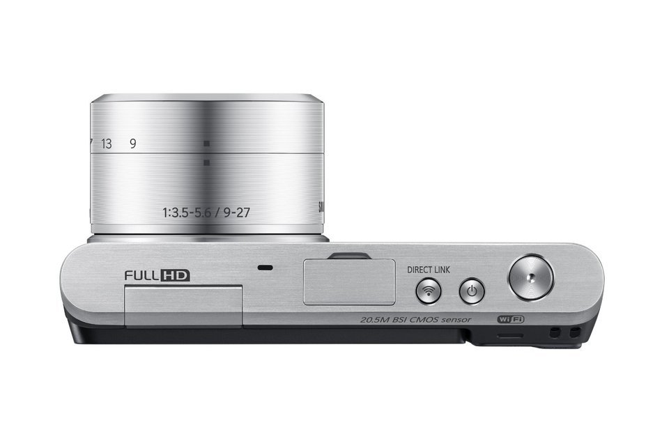 Samsung NX Mini 20.5MP CMOS Smart WiFi & NFC Mirrorless Digital Camera ...