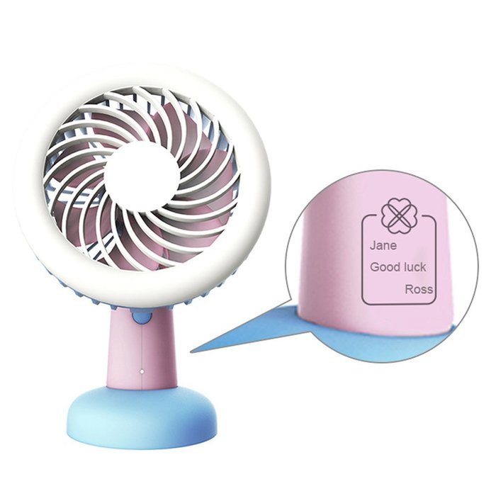 LIWUYOU Summer Mini Handheld Fan Battery Operated USB Rechargeable ...