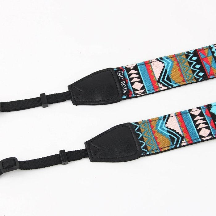 Orota Red Strip Pattern Camera Neck Shoulder Strap for DSLR, SLR and ...