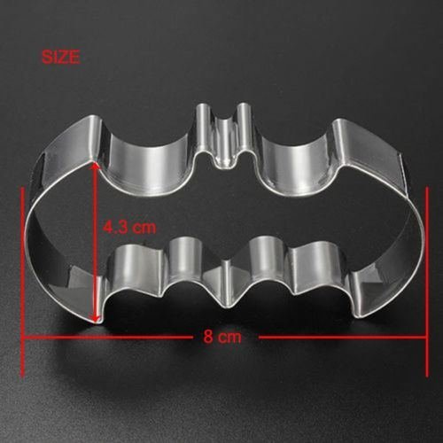 Halloween Fondant Cake Cookies Biscuit Cutter Mold Big Bat Batman ...