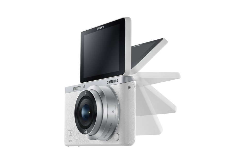 Samsung NX Mini 20.5MP CMOS Smart WiFi & NFC Mirrorless Digital Camera ...
