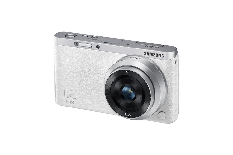 Samsung NX Mini 20.5MP CMOS Smart WiFi & NFC Mirrorless Digital Camera ...