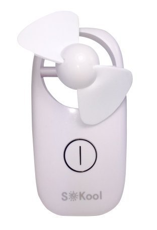 SKool Hand Held Fan - Battery Operated Mini Air Fan - Perfect for Home ...