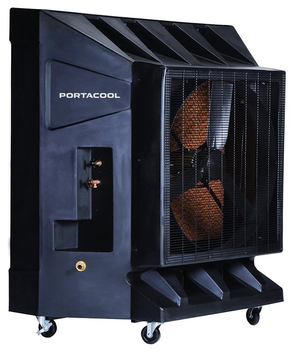 Portacool PAC2K363S 36-Inch 9600 CFM Portable Evaporative Cooler, 2500 ...