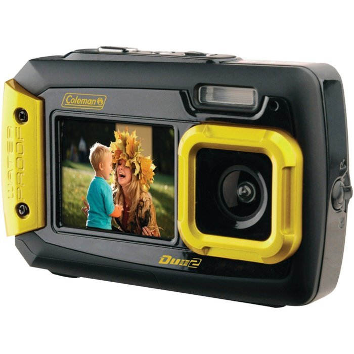 Coleman Duo2 2V9WP-O 20 MP Waterproof Digital Camera with Dual LCD ...