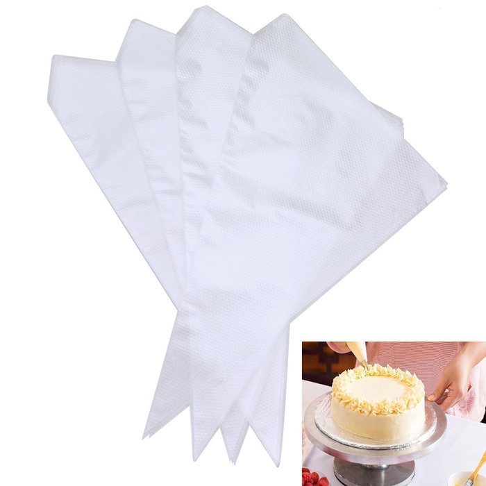 Yookat 100Pcs 12 Inch Disposable Icing Bags/ Piping Bag Cake Decorating ...