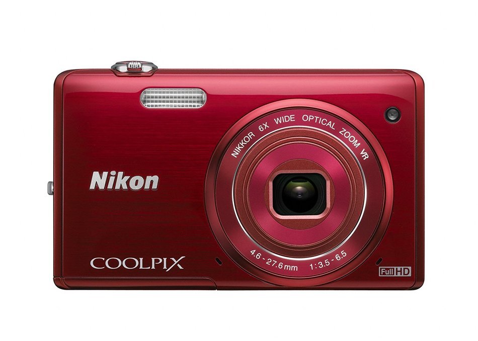 Nikon COOLPIX S5200 Wi-Fi CMOS Digital Camera with 6x Zoom Lens (Black ...