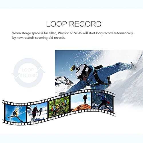 XM Warrior G1S Sony IMX 291 1080P 165 Degrees Wide Angle WiFi Sport ...