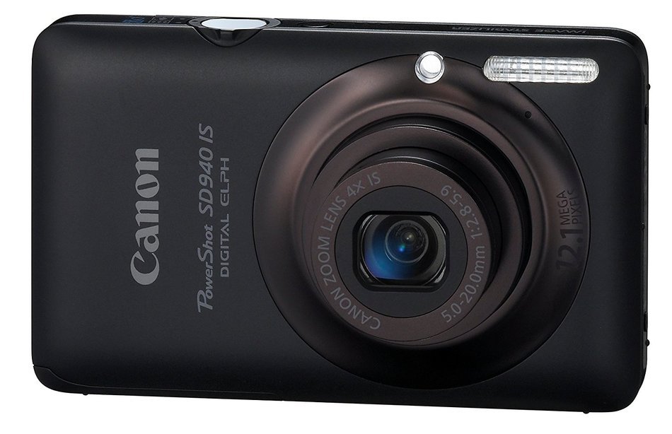 Canon PowerShot SD940IS 12.1MP Digital Camera with 4x Wide Angle ...
