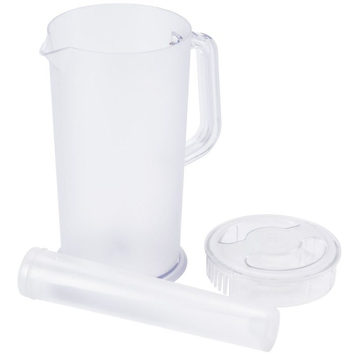 Plastic Ice-Tea & Juice Pitcher w/ Ice Tube, 66 Fluid Ounces by Pride ...