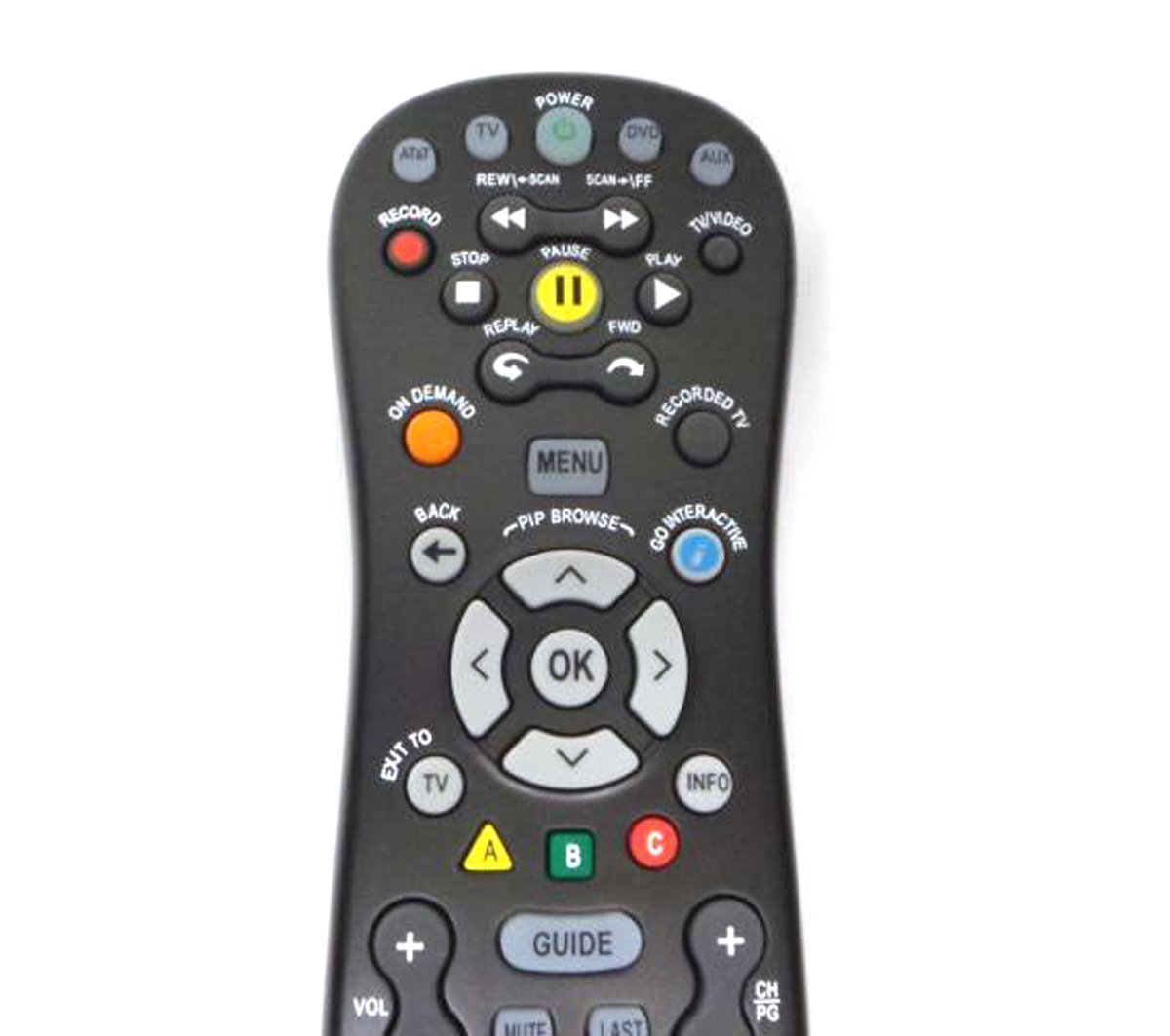 2-LOT Pair Set Genuine AT&T U-Verse Uverse S10-S4 Standard IR Infrared ...