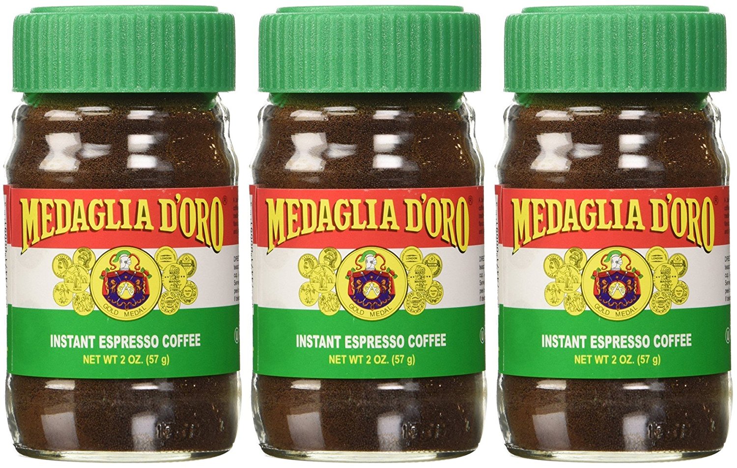 Medaglia D'Oro Instant Espresso Coffee, 2-Ounce Jars (Pack of 3) free ...