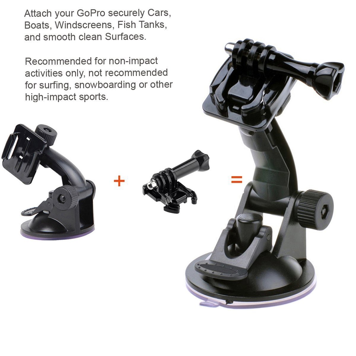 Yi 4K Action Camera Accessories, Kupton Xiaoyi 4K II Silicon Protective Cover+ Frame Mount ...