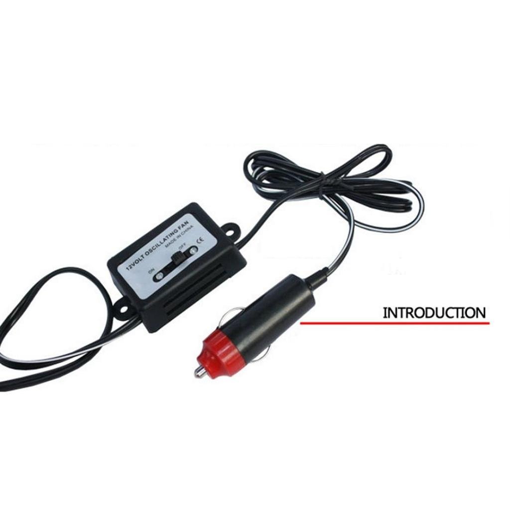 AMA(TM) Portable Mini Electric Clip Fan Air Fan Powered Truck Car ...