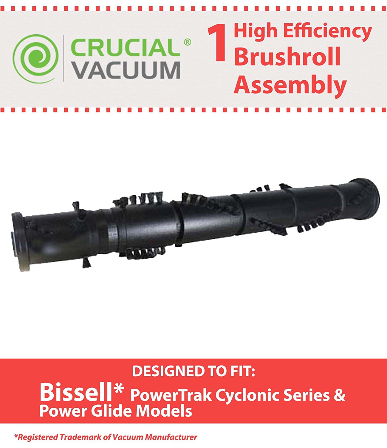 1 Bissell PowerTrak & Power Glide Replacement Roller Brush Assembly ...