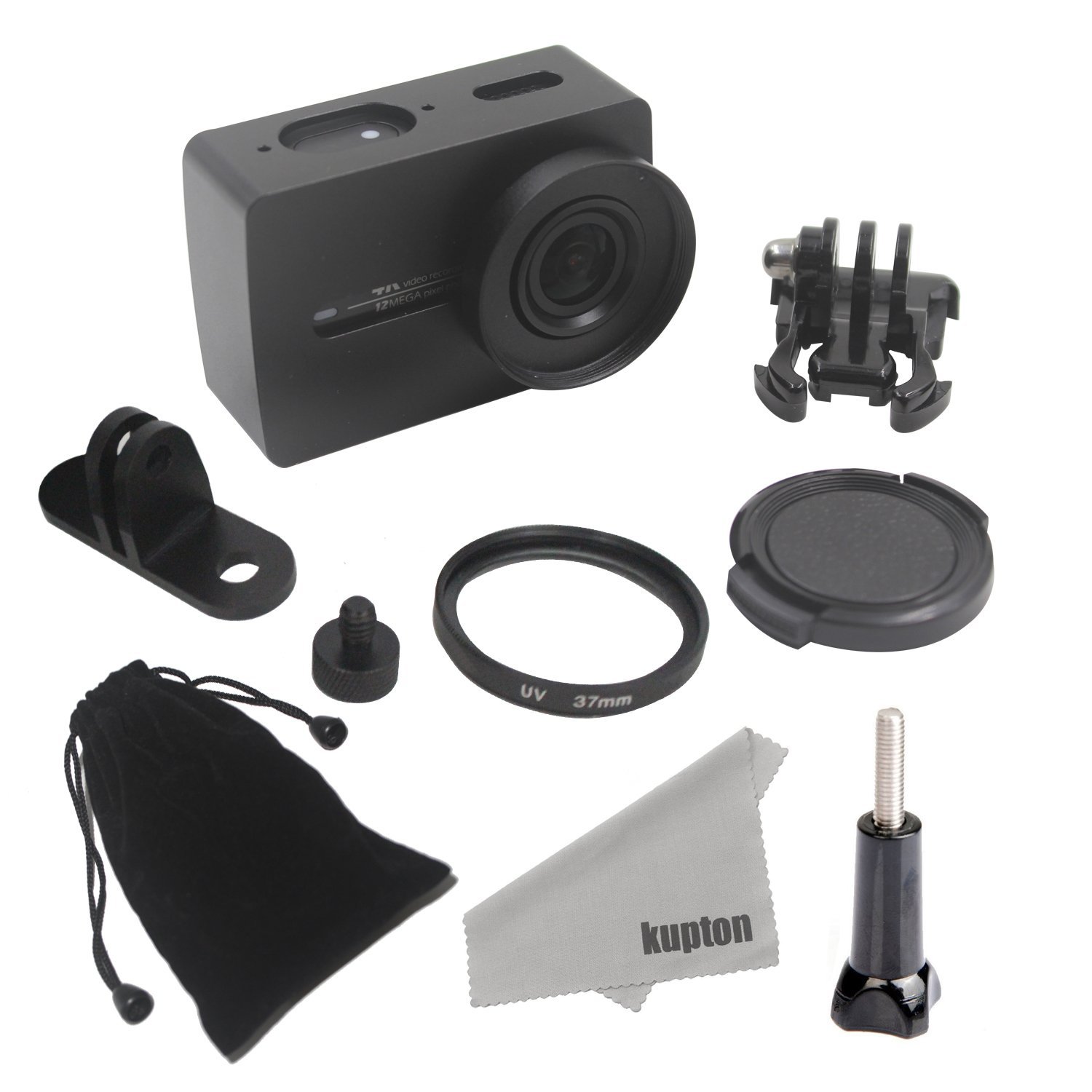 Yi 4K Action Camera Accessories, Kupton Xiaoyi 4K II Silicon Protective ...