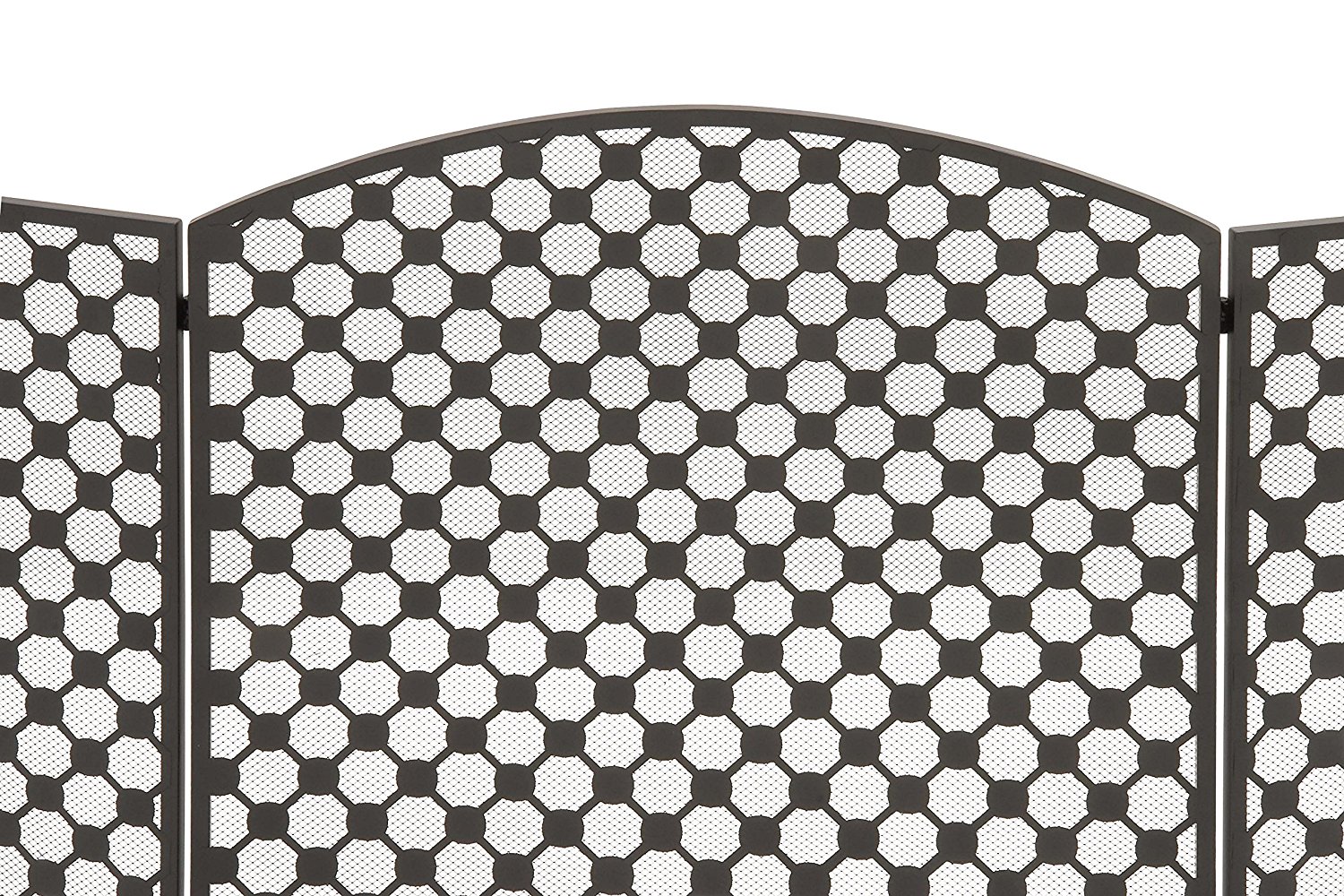 Deco 79 50361 Long-Lasting Metal Fire Screen, 52" W x 30" H free image ...