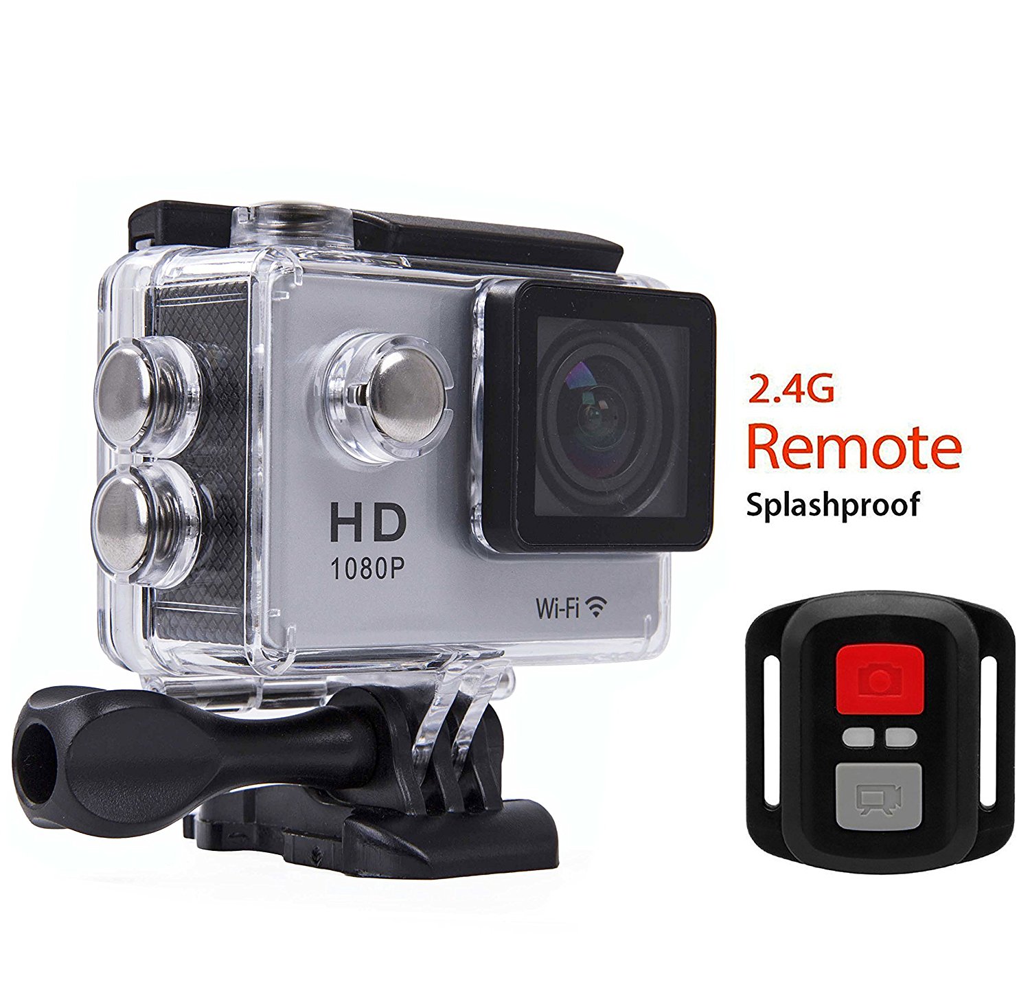 4K Ultra HD Wifi & HDMI Action Sports Camera Sport DV Dual LCD Screens ...