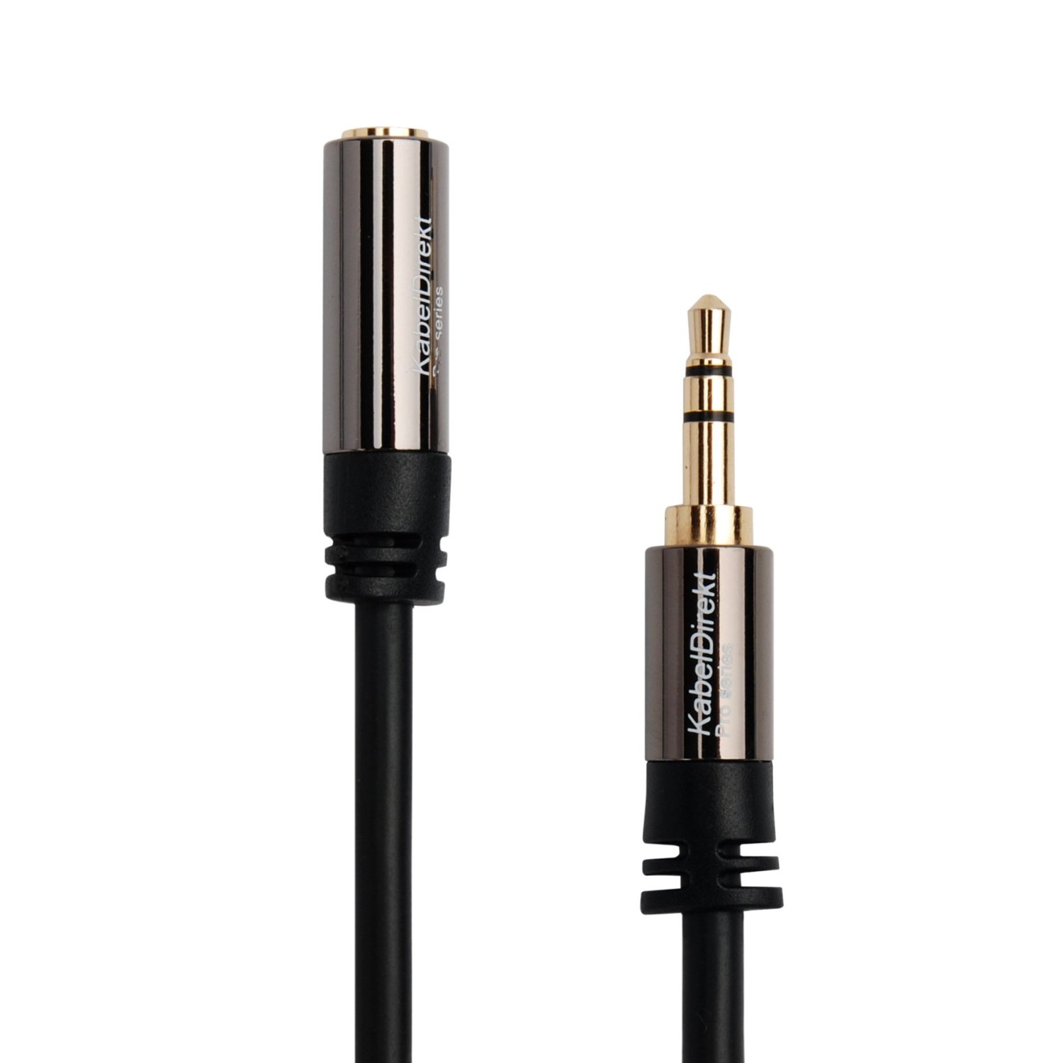 KabelDirekt (20 feet) 3.5mm Male > 3.5mm Female Stereo Audio Extension ...