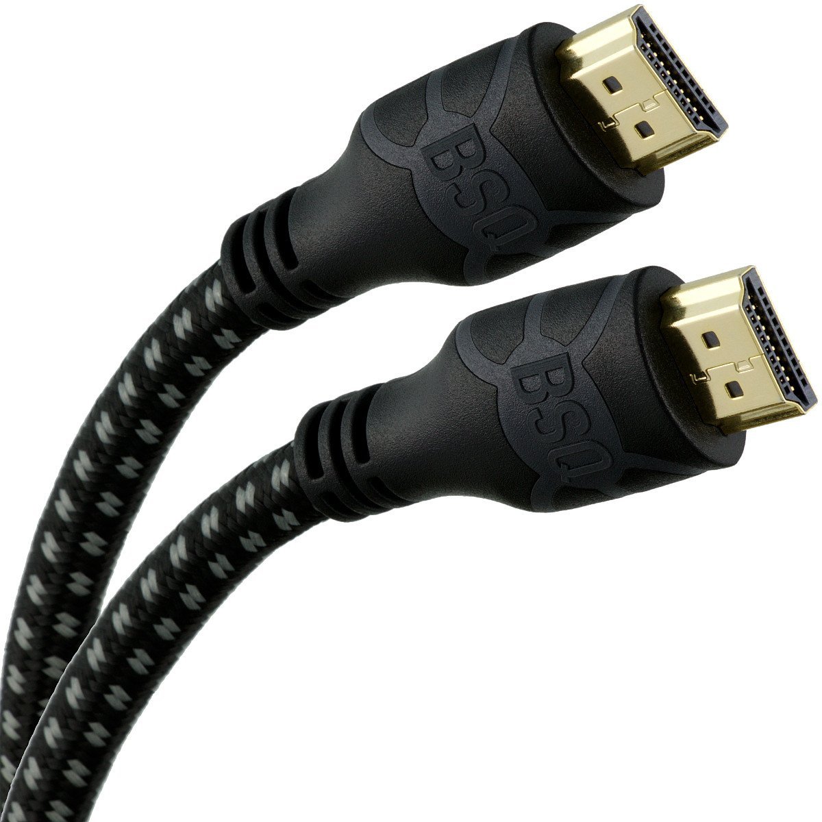 HDMI Cable (3 Feet x 2 Pack) with Braided Cord (4K 2K 2160p 1080p 3D ...