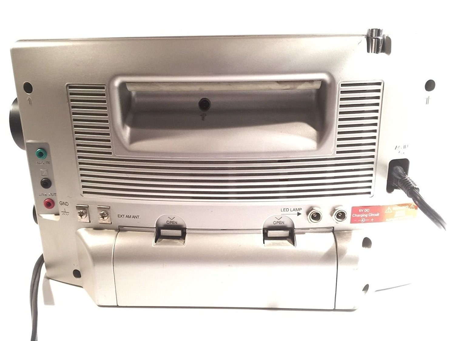 SANGEAN CC Radio Plus DX AM FM TV Weather Band Silver Receiver Tuner w ...