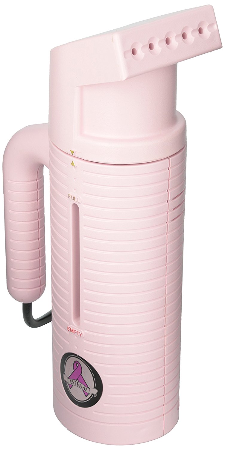 ESTEAM Personal Hand Held Steamer (Pink Series), 120 Volt N2 free image ...