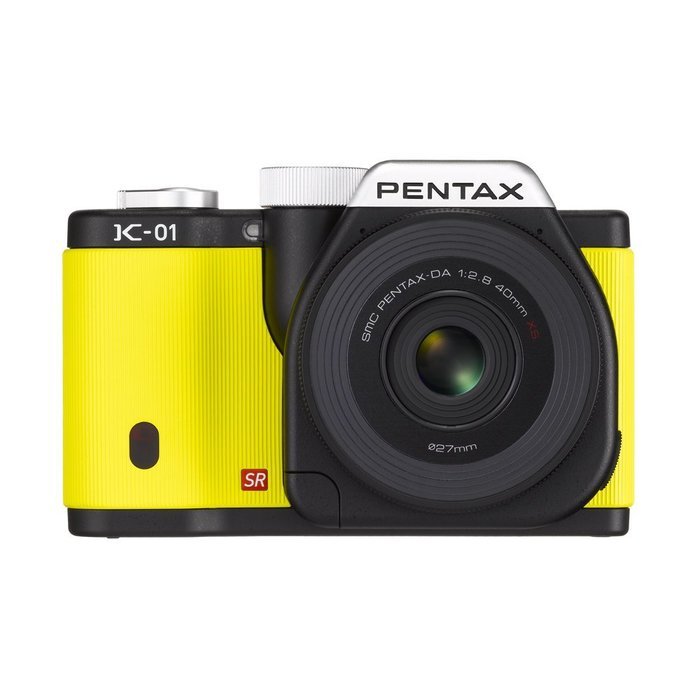 Pentax K-01 16MP APS-C CMOS Mirrorless Digital Camera Kit with DA 40mm ...