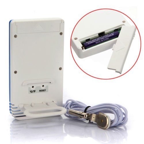 Indoor Outdoor LCD Digital Temperature Humidity Meter Thermometer ...