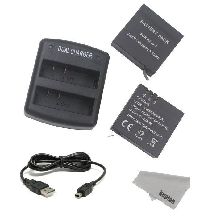 Yi 4K Action Camera Accessories, Kupton Xiaoyi 4K II Silicon Protective ...