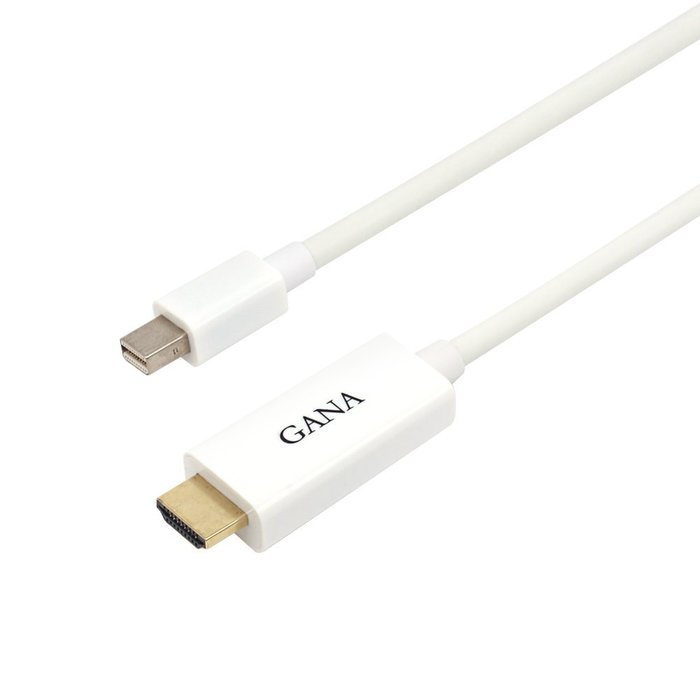 GANA Mini DisplayPort (DP) Male To Female Adapter Cable (Mini DP to ...