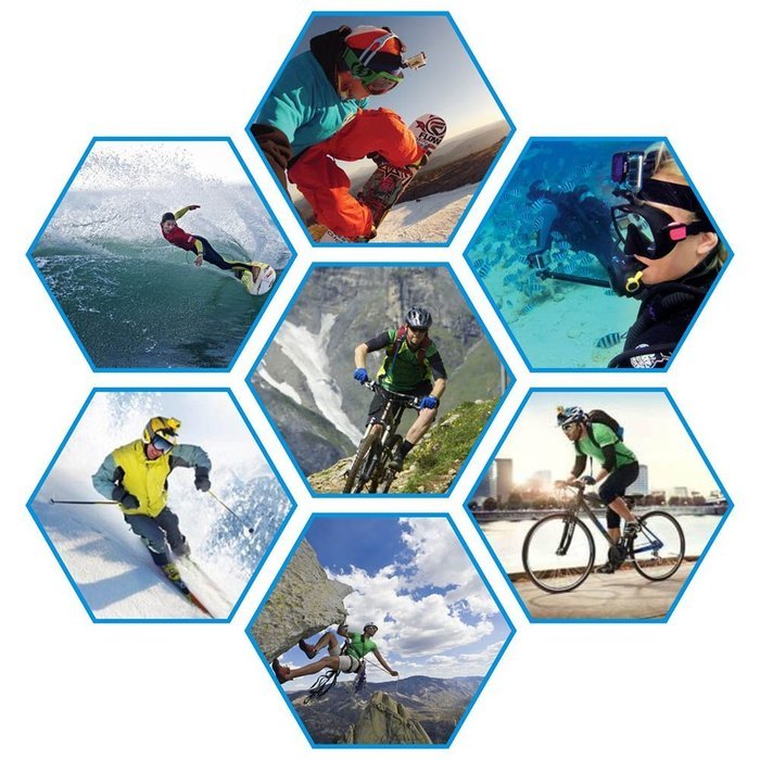 4K WIFI Extreme Sport Action Camera Auein Super Slim Ultra HD ...