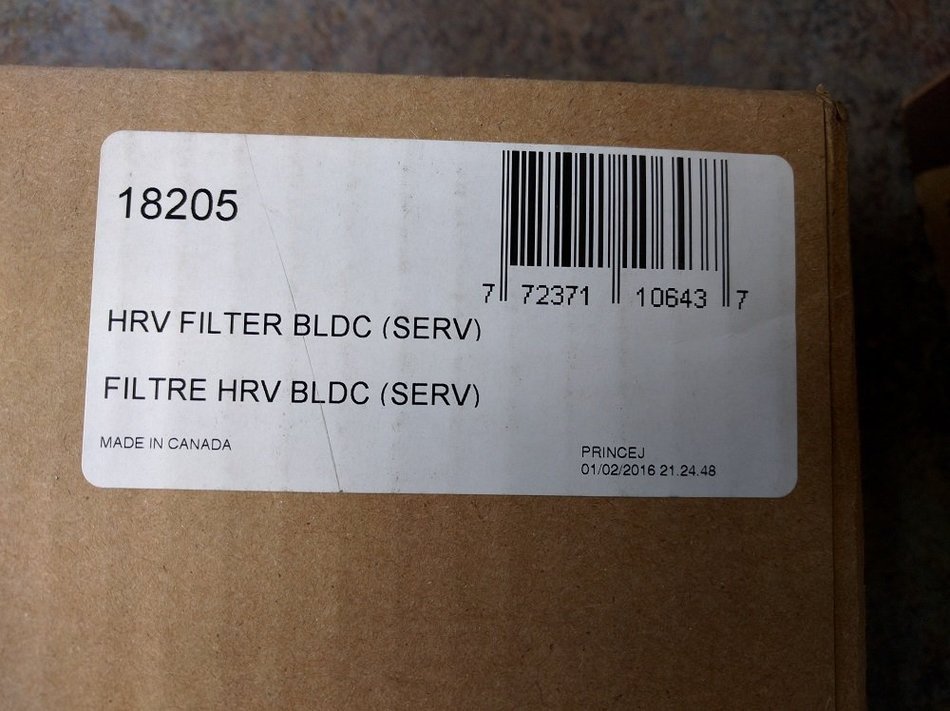 18205 Venmar E15 HRV Filters free image download