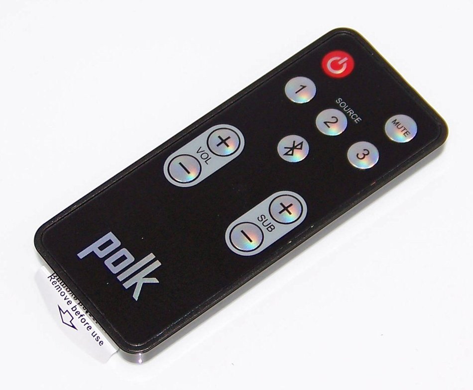 OEM Polk Remote Control: SB5500, SB6500BT, SB5000IHT, SB5000IHT free ...