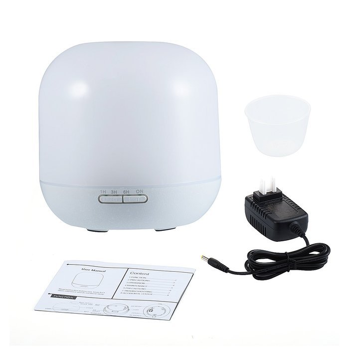 Essential Oil Diffuser, GerTong 300ml Ultrasonic Diffuser Cool Mist ...