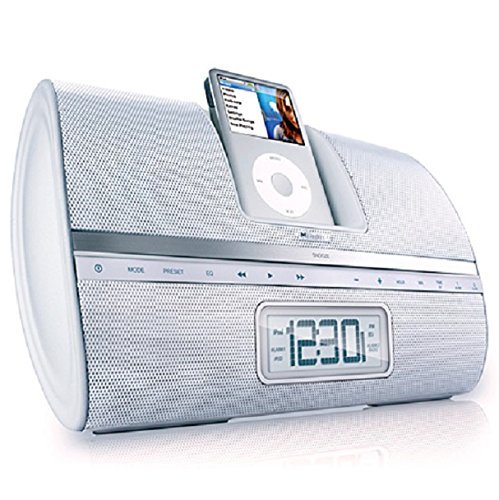 Memorex iWake Up Clock Radio with iPod Dock (White) free image download