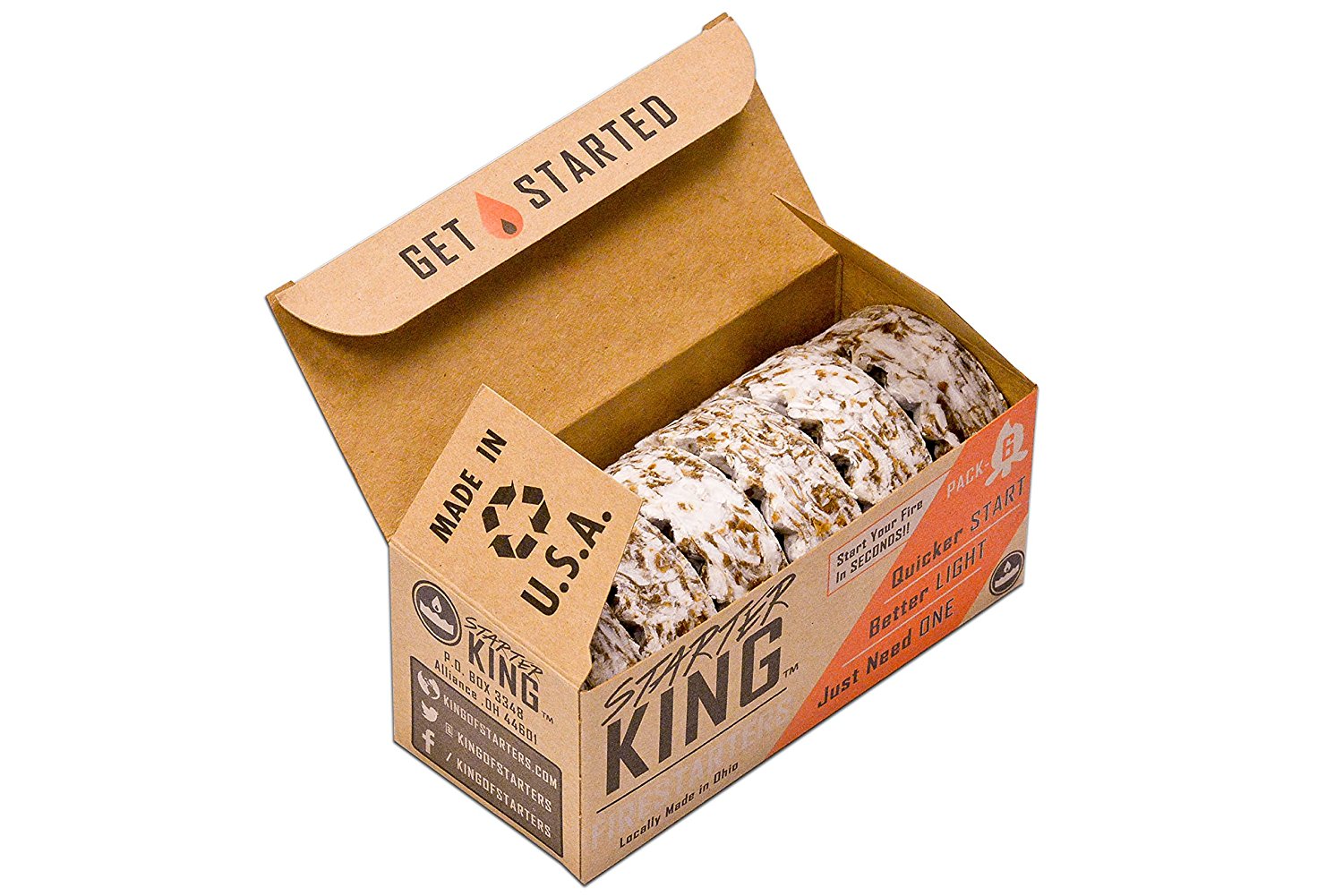 Starter King Firestarters - 6 Pack N2 free image download