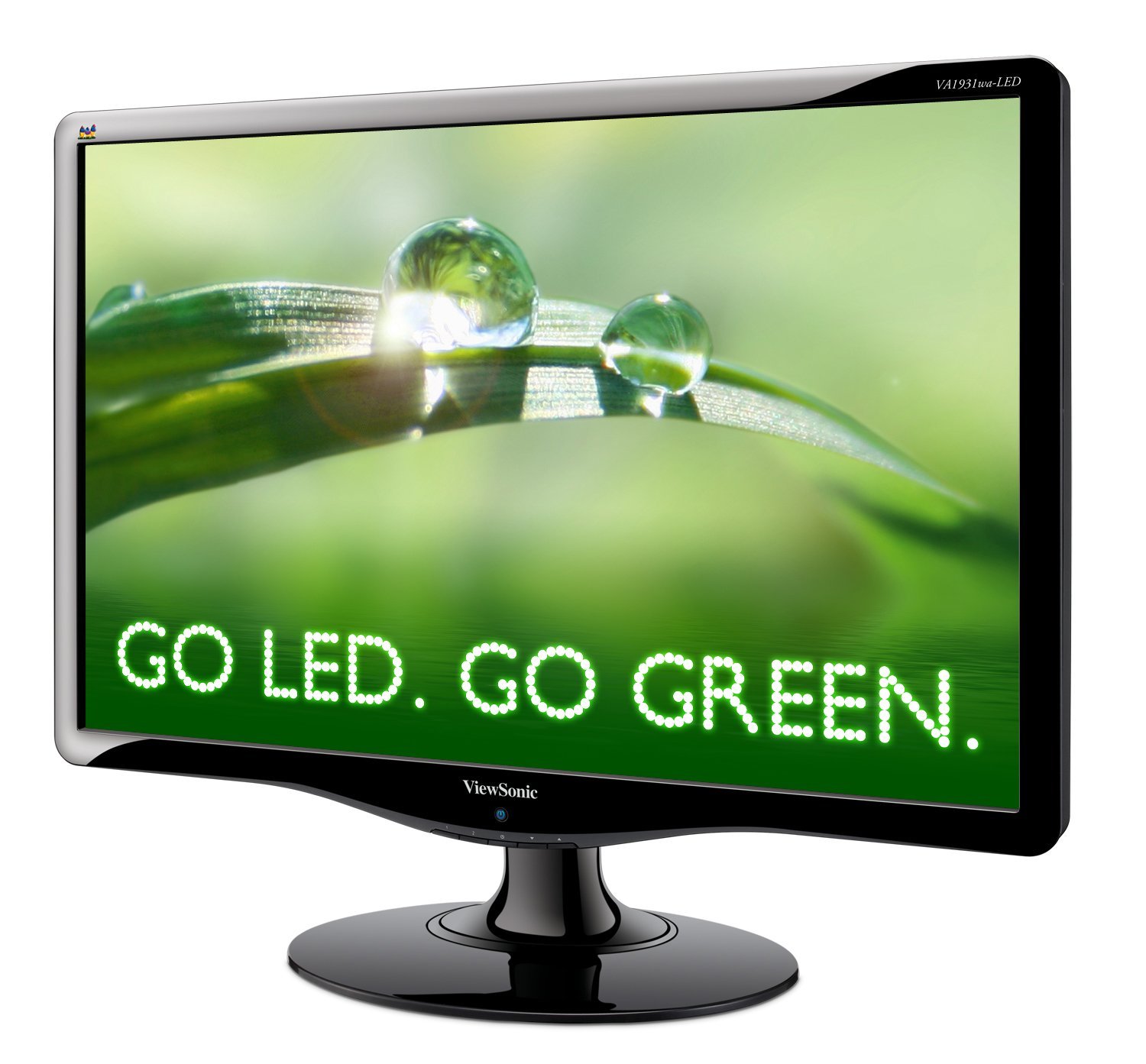 ViewSonic VA1931WA-LED 19-Inch (18.5-Inch Vis) Widescreen LED Monitor ...