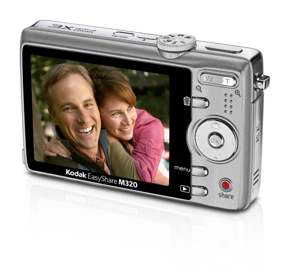 Kodak EasyShare M320 (Silver) Digital Camera N6 free image download