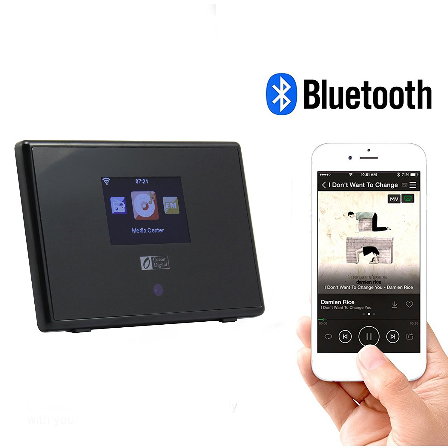 Ocean Digital Internet radio IRT01C WiFi WLAN Wireless Adapter Tuner ...