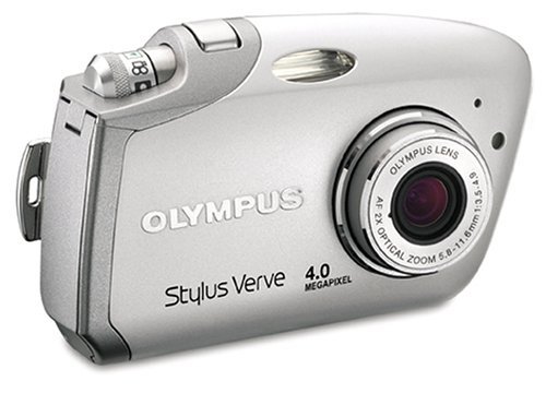 Olympus Stylus Verve 4MP Digital Camera with 2x Optical Zoom (Silver ...