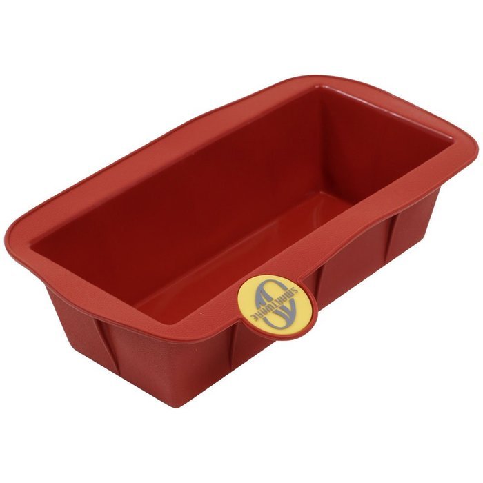 Smartware Silicone Loaf Pan, Red free image download
